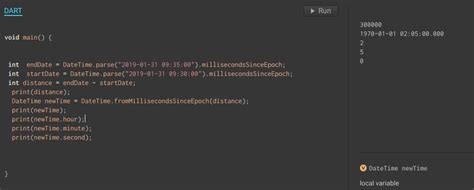 Datetime When I Get The Difference Between Enddate