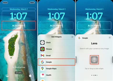 如何将类似 Android 的 Google 搜索和 Google Lens 小部件添加到 iPhone 主屏幕和锁定屏幕