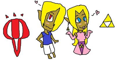 Chibi Sheik N Zelda By Jenniferthehylian On Deviantart