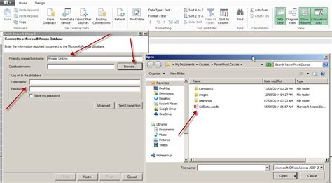 Databases Into Powerpivot • Online Excel Za