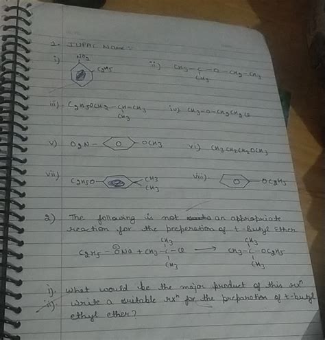 1 Iupac Name I O C [o ] C1ccccc1[n ] O [o ]ii Ccoc C Ciii C2 H5