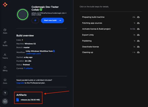 How To Automate Delivering Unity Apps To Testers With Cicd Codemagic Blog