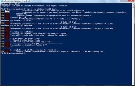 Can Not Install The Package Issue 240 Felixrieseberg Windows Build Tools GitHub