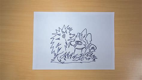 Контурный рисунок ️ Учимся рисовать Youtube