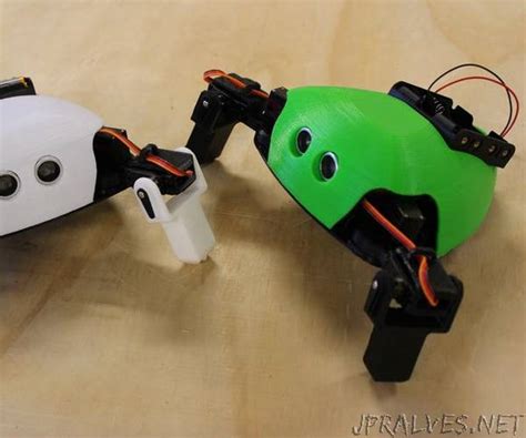 Critter 3d Printed Crawling Arduino Robot