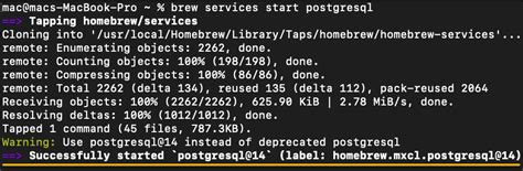 How To Install PostgreSQL On Mac