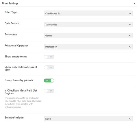How To Filter Items By Taxonomy JetSmartFilters Crocoblock