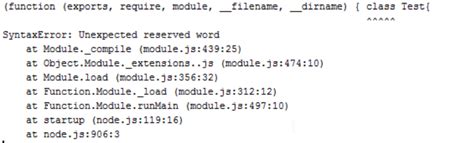 Class Typescript Unexpected Reserved Word In Phpstorm Stack Overflow