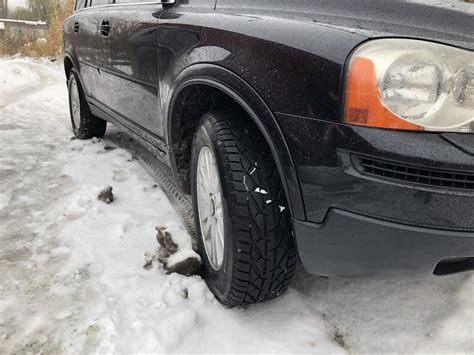 Резина на зиму — Volvo XC90 (1G), 2,5 л, 2007 года | шины | DRIVE2