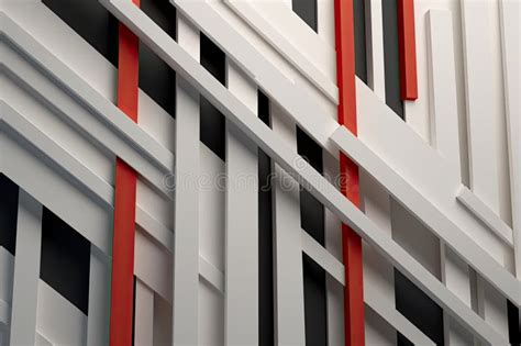Modern And Minimalistic Background With Intersecting Vertical Lines Creating A Sense Of