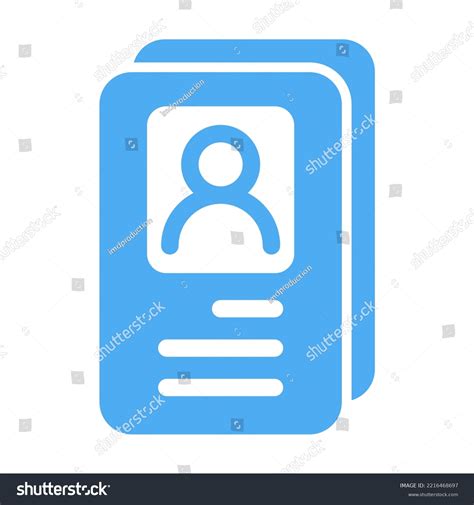 Driver License Id Card Plastic Card Stock Vector Royalty Free 2216468697 Shutterstock