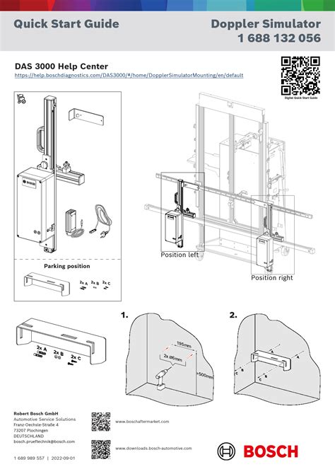 Quick Start Guide Doppler Simulator Bosch Automotive Service Solutions