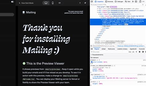 Add Dark Mode Toggle Mail Editor · Issue 425 · Sofn Xyzmailing · Github