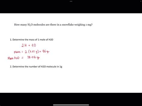 SOLVED Avogadro S Number