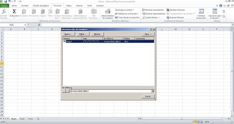 Rangos En Excel