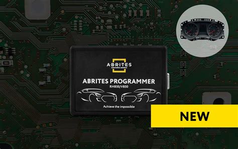 New Dashboard Added For Support By The Abrites Rh850v850 Programmer