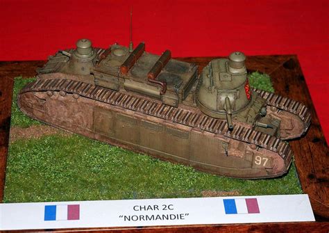 135 Scale Char 2c Model At Cosford Model Show 2014