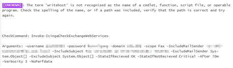 Feature Request Hide Password Parameter In Error Output · Issue 301 · Icingaicinga