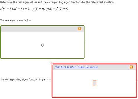 Solved Determine The Real Eigen Values And The Corresponding Chegg Com