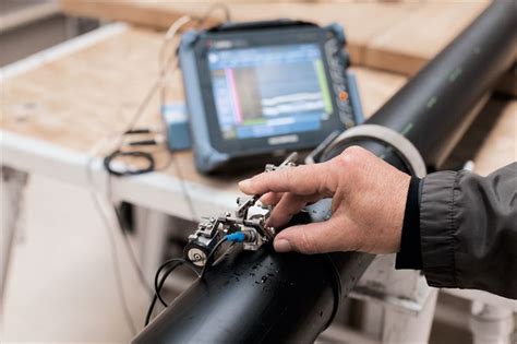 Thanks To Ultrasonic Non Destructive Testing Pipe Connections Are Evaluated At The Factory