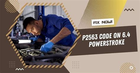 Fix P2563 Code On 6 4 Powerstroke Turbo Troubles Understanding Solving