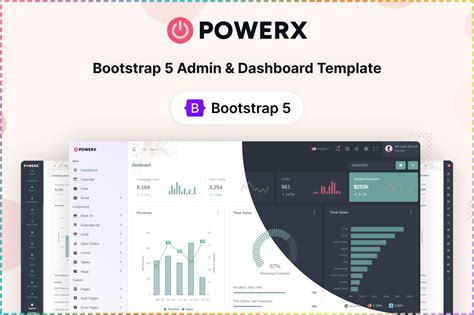 PowerX Bootstrap Admin Dashboard UI Kit