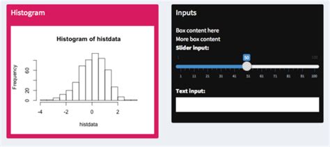 Shiny Dashboard Structure