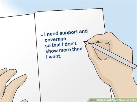 How To Ask Your Mom For A Bra 9 Steps With Pictures WikiHow