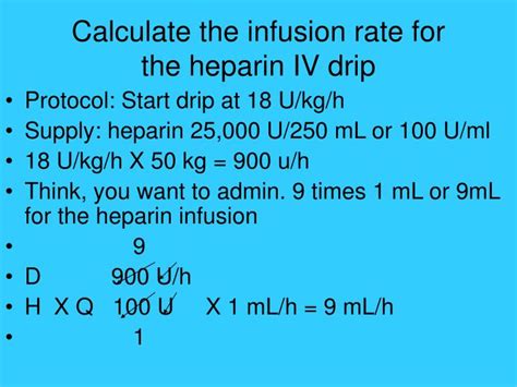 Ppt Advanced Adult Intravenous Calculations Powerpoint Presentation