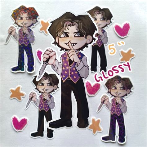 William Afton Sticker Character Drawing Cute Drawings Afton