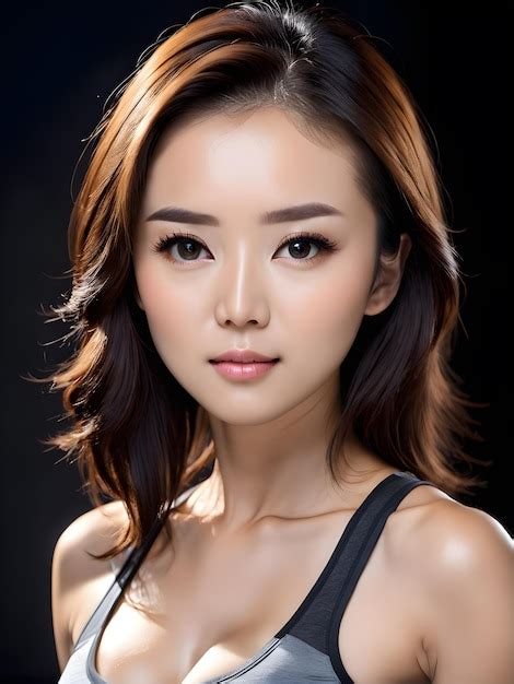 Premium Ai Image Beautiful Cutie Asian Girl