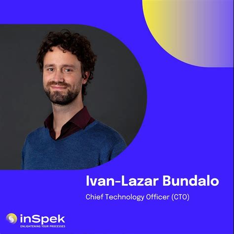 Inspek On Linkedin 🌟 Exciting News Welcome Our New Cto 🌐 We Are Very