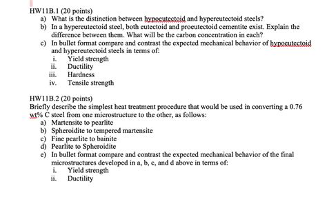 Solved Hw11b1 20 Points What Is The Distinction