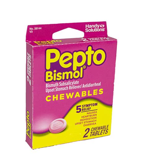 Pepto Bismol® Chewables Box Of 2 Simplichek