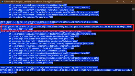 how to start niagara station on different port using niagara console
