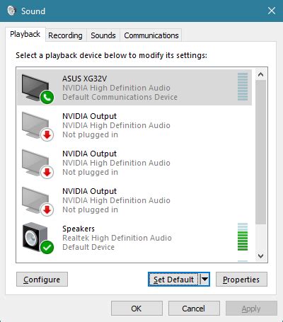 How To Change Default Sound Devices In Windows 10 Playback And Recording