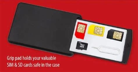 Black Travelling SIM Memory Card Safe Case ABS Plastic At 99 Piece In Gurugram