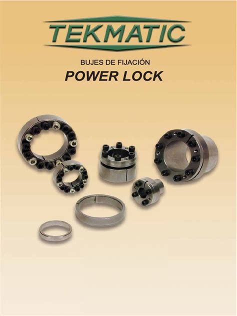 Tek Power Lock Pdf Tornillo Engranaje