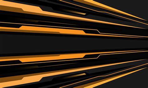 Abstract Yellow Grey Cyber Speed Line Direction Dynamic Geometric Design Modern Futuristic