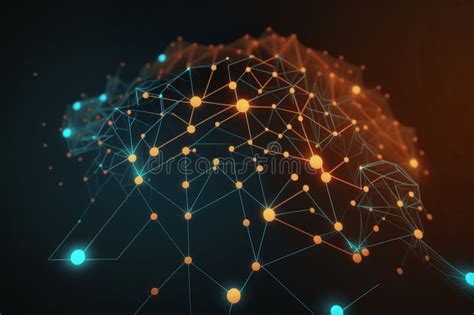 Abstract Connected Dots And Lines 003 Stock Illustration Illustration Of Black Glow 273011000