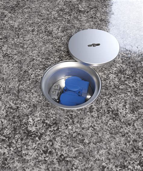 7002A Floor Socket English BS Bodensteckdosen Systemtechnik