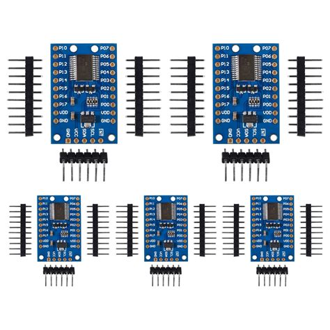 5pcs pcf8575 io expander board i2c to 16 io iic i2c i o