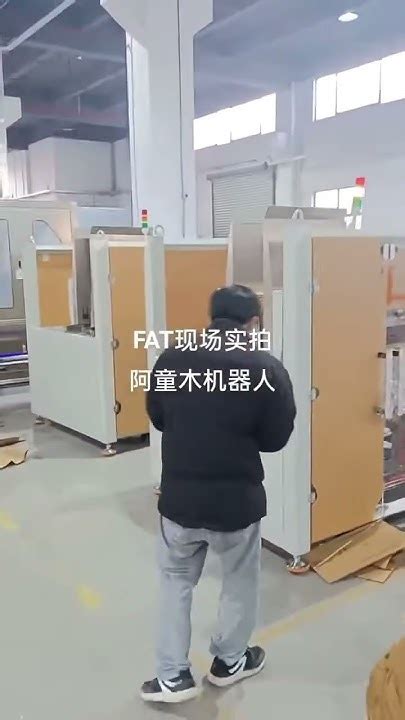Fat Of Complete Case Packing Line For Russian Customer In Atomrobot Fat Casepacking