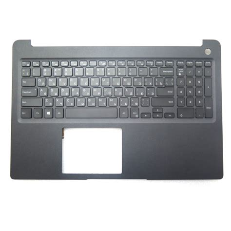 Laptop Palmrest For Dell For Latitude 3500 0xpxmr Xpxmr With Backlit Russia Ru Keyboard Black