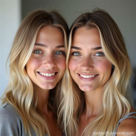 Twins 18 Years Gymnastics Each To Braids Prompts Stable Diffusion Online