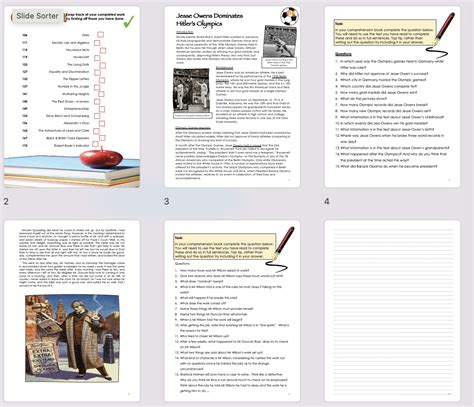 Comprehension Booklet (KS4) | Teaching Resources