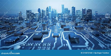 Cutting Edge Realm Of Quantum Computing Technology Royalty Free Stock Image CartoonDealer