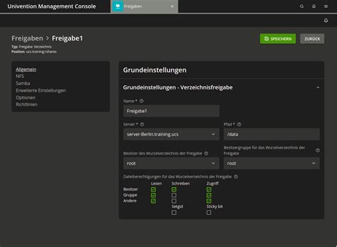 Automatically Manage Samba Shares In Ucs And Ucs School