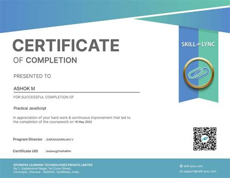 ashok m on linkedin skill certification javascript frontend