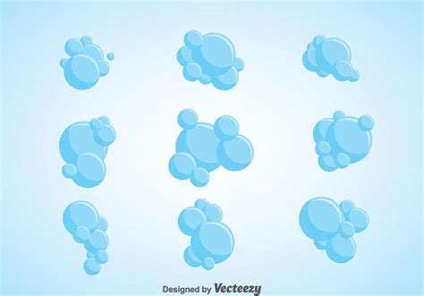 Soap Suds Vector Set 109554 Vector Art At Vecteezy
